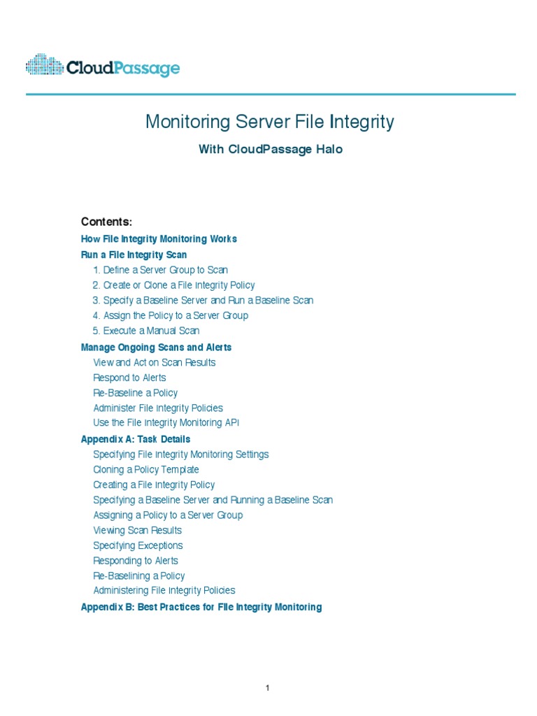 File Integrity Monitoring | PDF | Windows Registry | Computer File