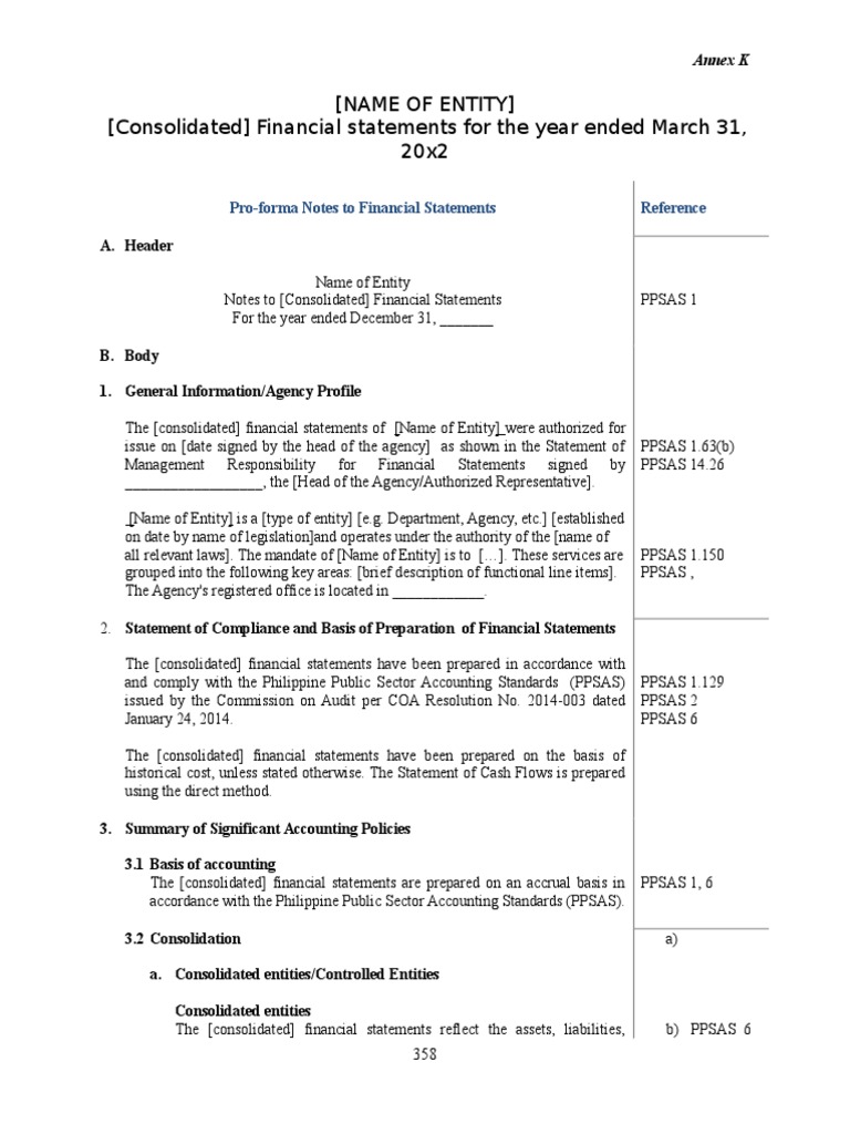 Annex K - Pro-Forma Notes To FS 1-20-15docx | PDF | Intangible Asset ...