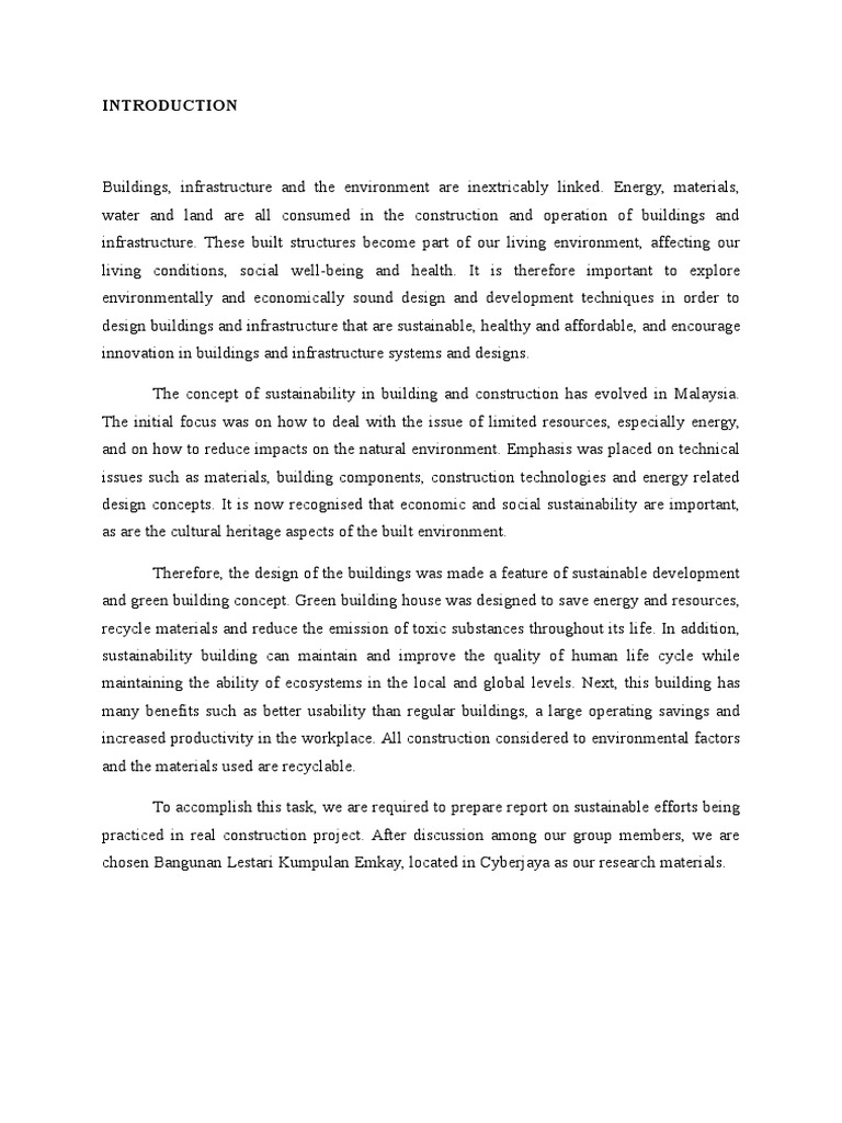 Wisma Shell in Cyberjaya | PDF | Green Building | Sustainability