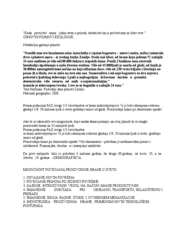 Materijal Za Ispit | PDF