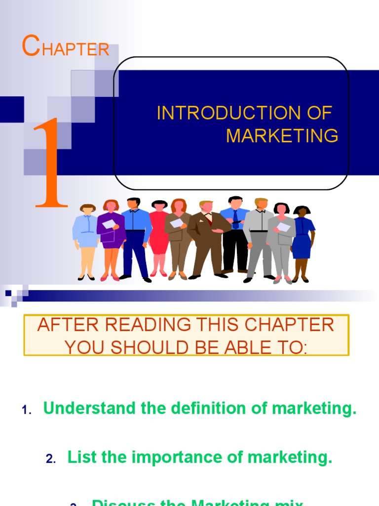 Introduction to Marketing Basics | PDF