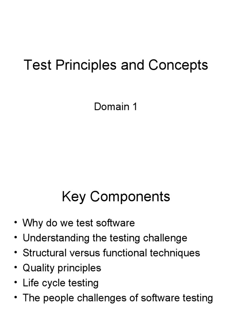Software Testing Principles and Practices | PDF | Business