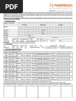 Reliance Health Gain Policy Proposal Form | PDF | Insurance | Payments