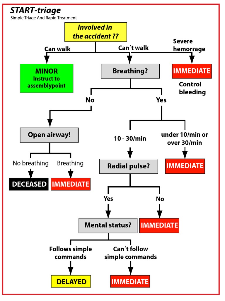 START-triage: Minor Breathing? | PDF