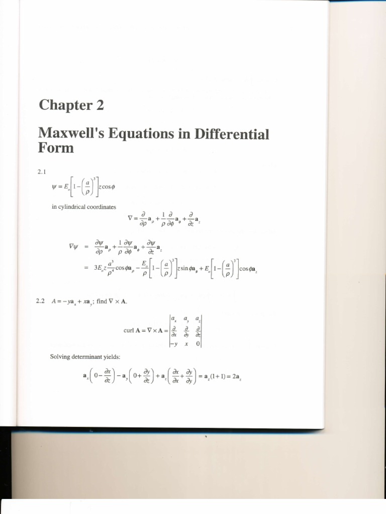 Electromagnetic Fields and Waves HW4 Solution - Iskander | PDF ...
