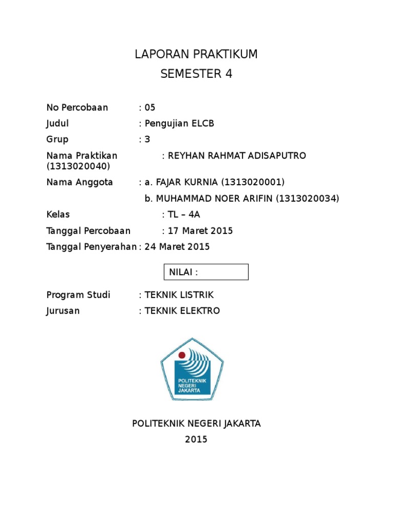 ELCB Testing Report | PDF