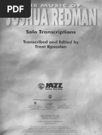 John Coltrane - Solo Transcriptions | PDF