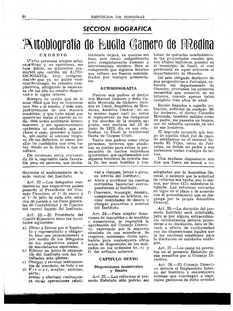 Autobiografía de Lucila Gamero de Medina | PDF | Misa (liturgia)
