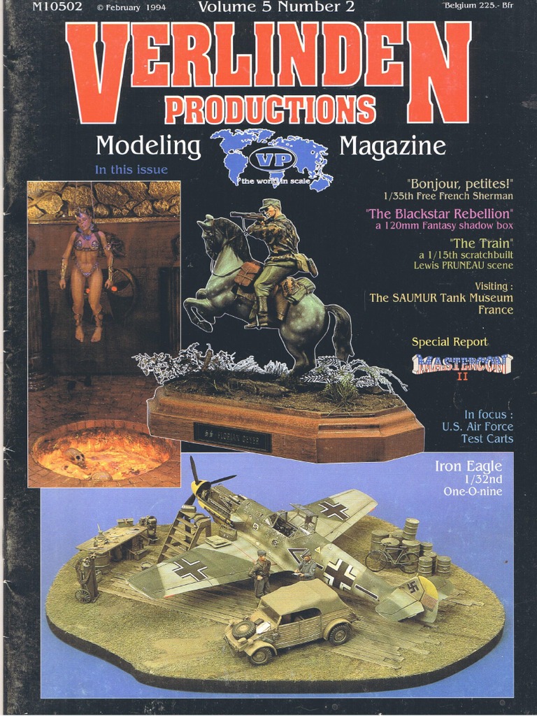 Verlinden Modeling Magazine Vol 5 Number 2 PDF | PDF