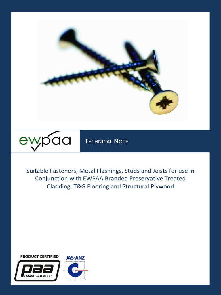 Fasteners for Plywood | Galvanization | Corrosion