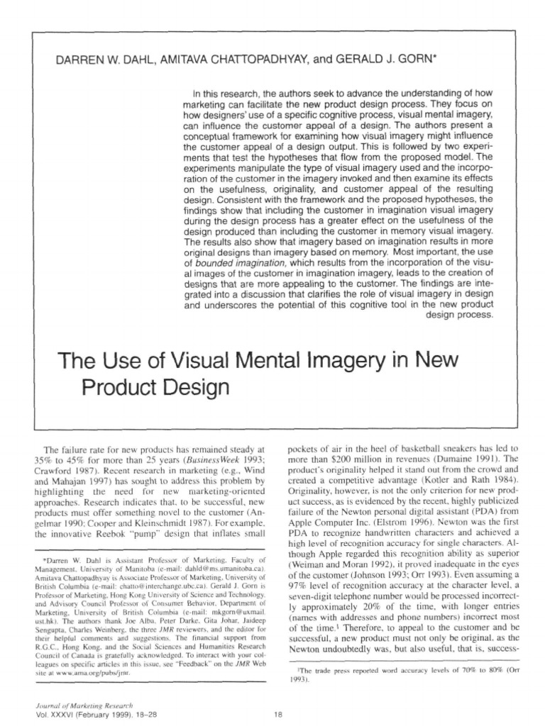 Visual Mental Imagery | PDF | Mental Image | Imagination
