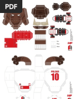 Printable Minecraft Steve Papercraft | PDF