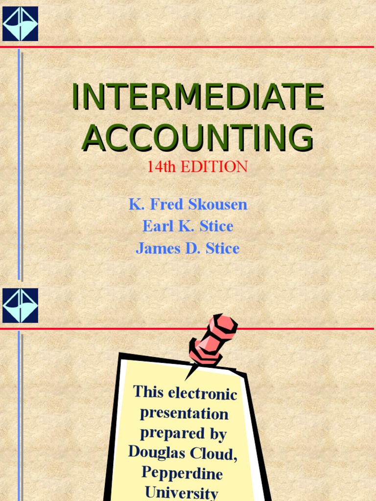Intermediate Accounting Textbook and Standards | PDF | Financial ...