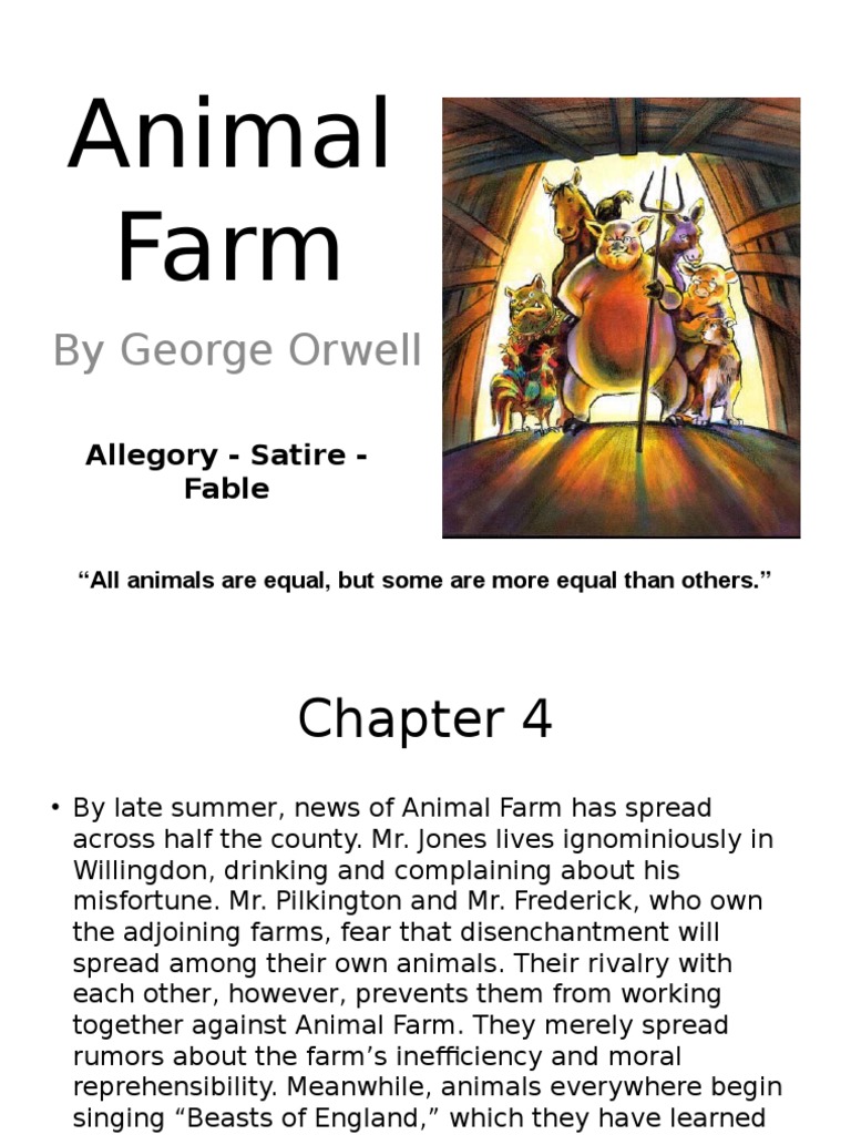 Animal Farm: by George Orwell | PDF