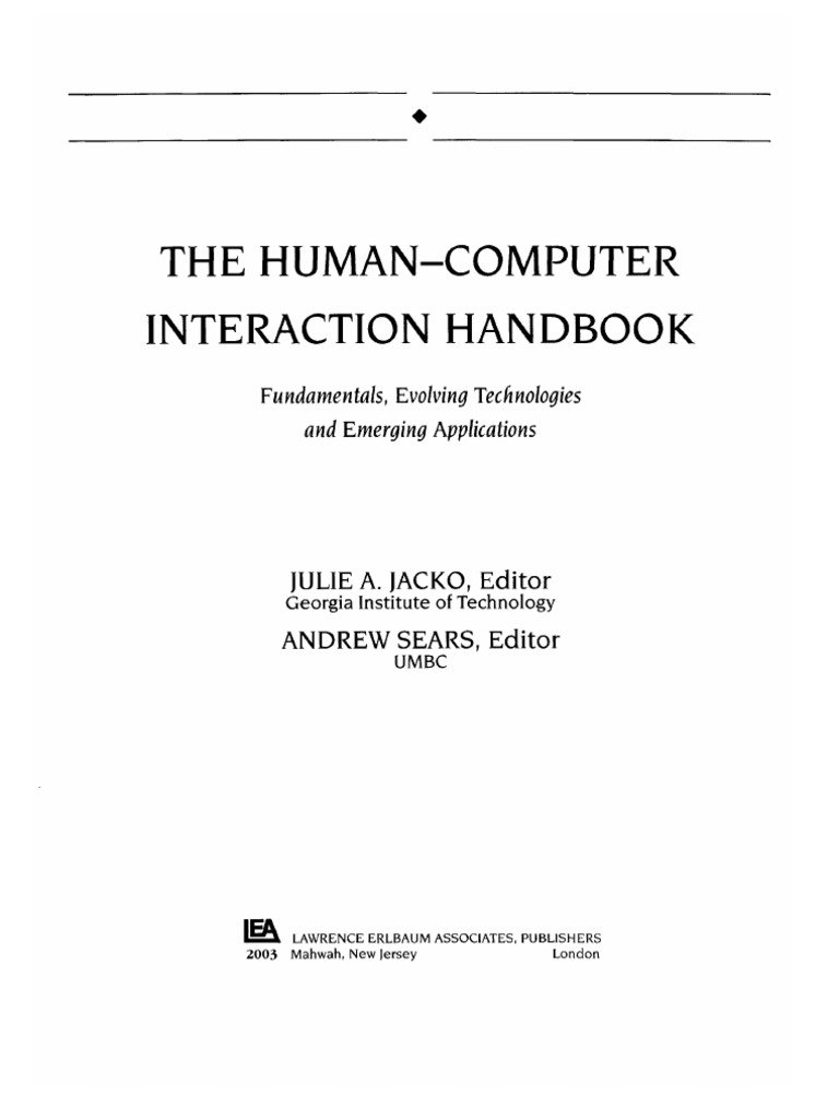 User Based Evaluations | PDF | Usability | Human–Computer Interaction