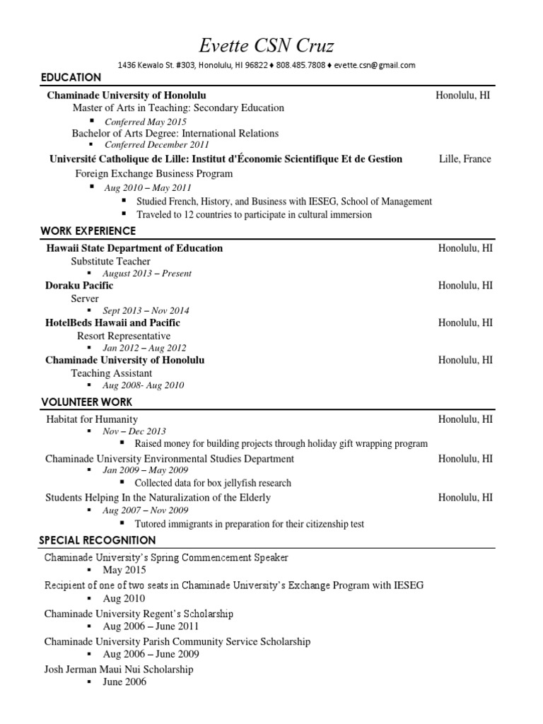 Ec Resume | PDF | Politics | Social Science