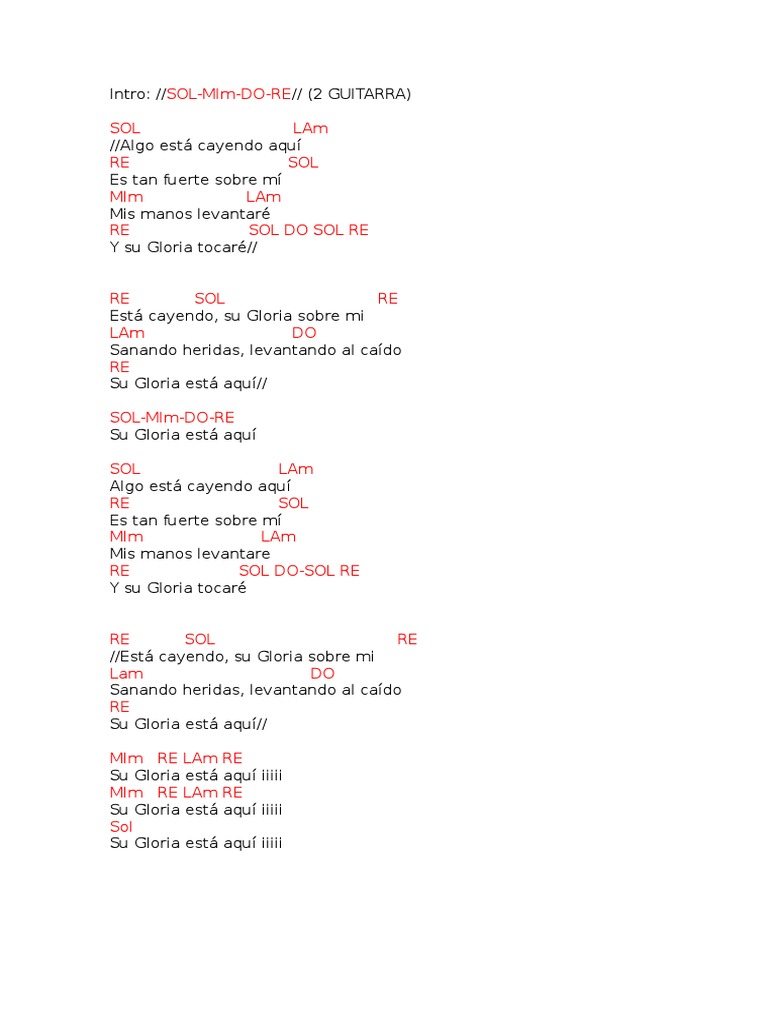 Algo Esta Cayendo Aqui | PDF | Artes del Lenguaje y Comunicación