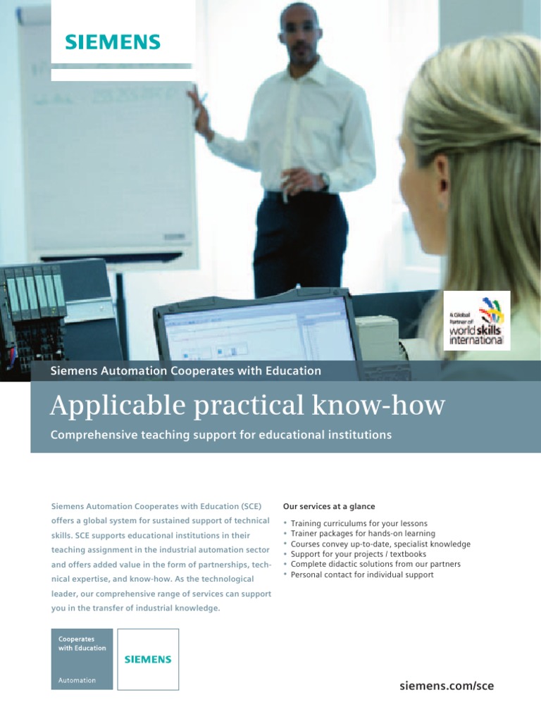 Siemens SCE | PDF | Automation | Curriculum