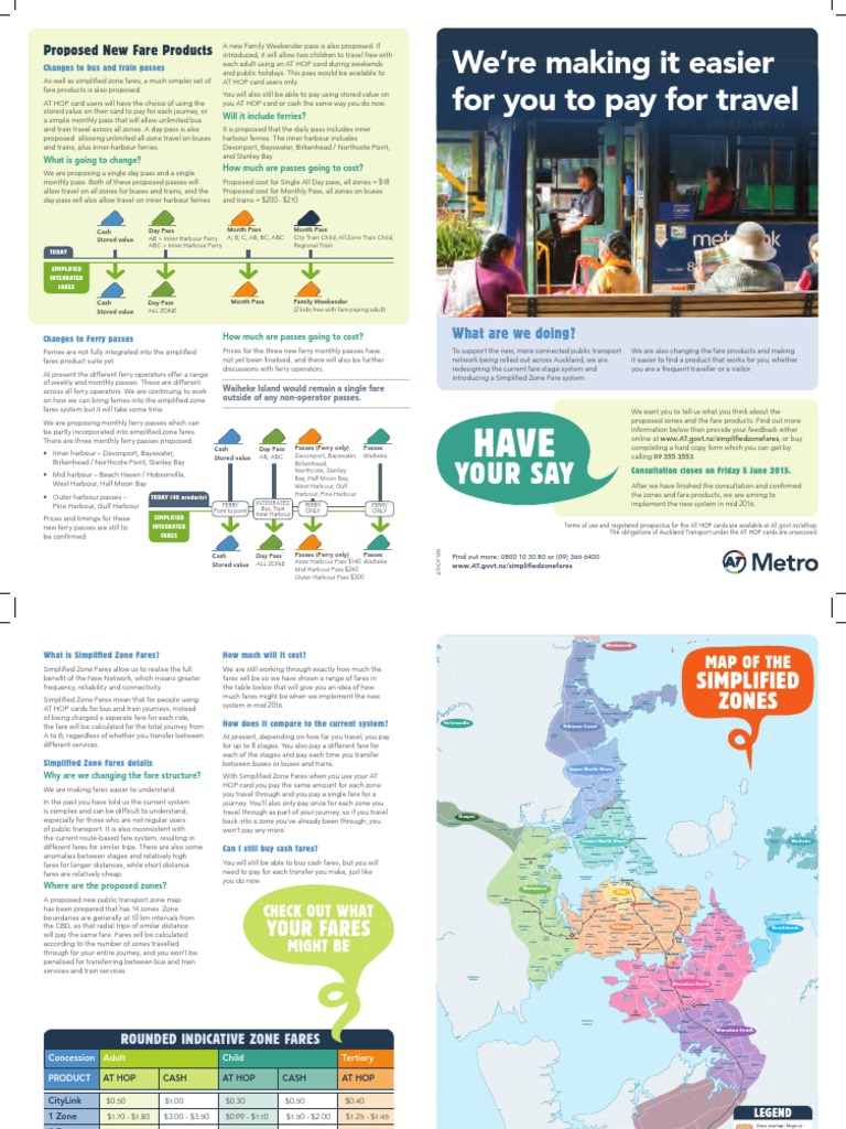 Simplify Fare Zone Consultation A4 - 06.05.15 - AF - FINAL-Web | PDF ...