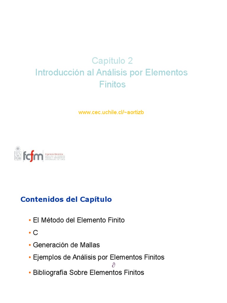 Introducción al Análisis de Elementos Finitos | PDF | Método de ...