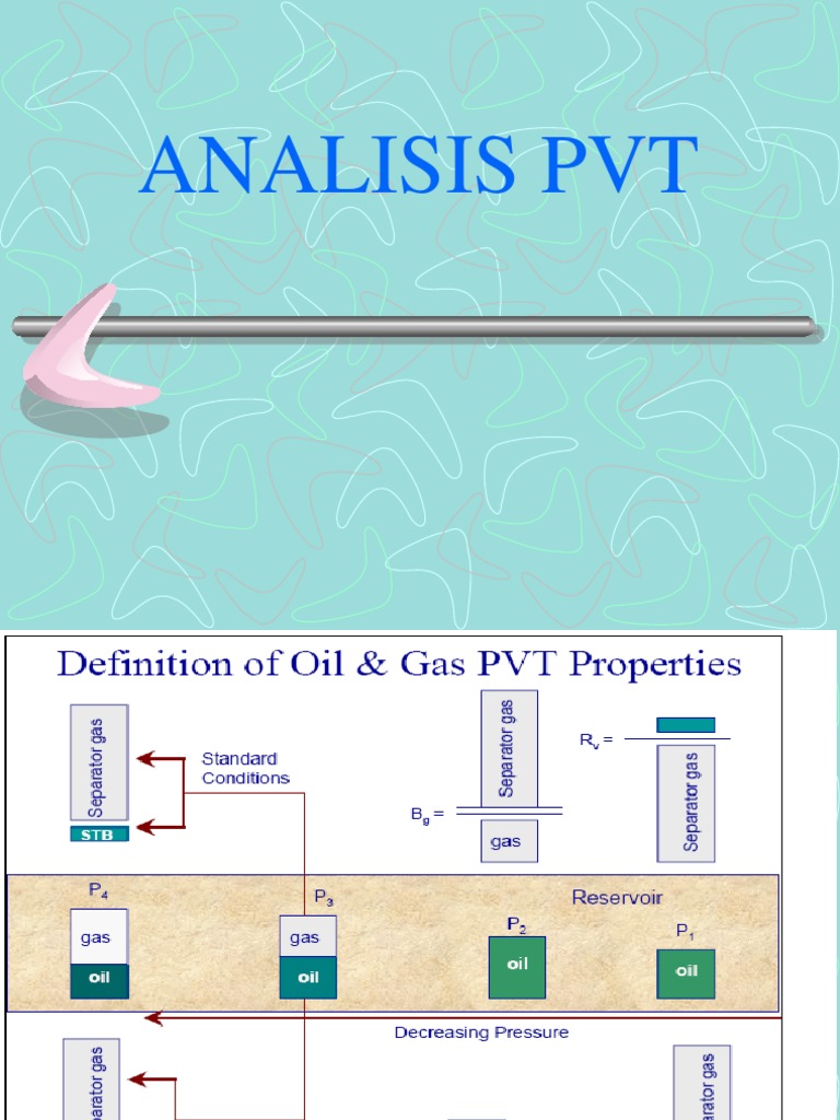 Analisis y Propiedades PVT PDF | PDF | Gases | Presión