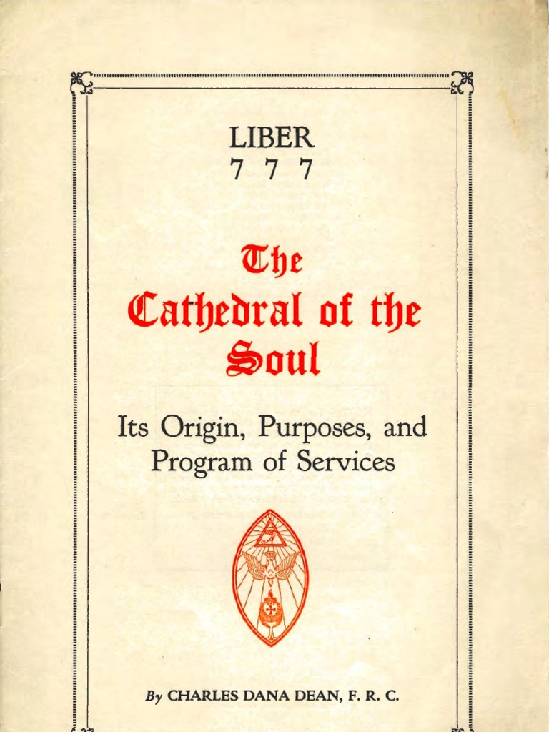 Liber 777 Amorc | PDF | Motorsport | Auto Racing