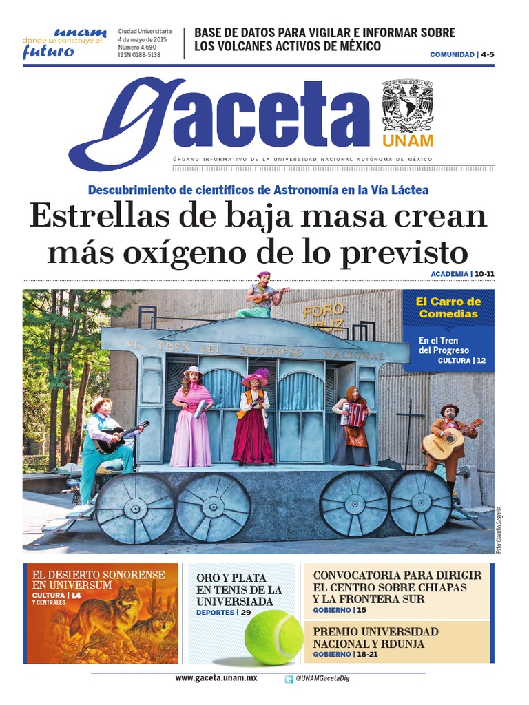 Gaceta UNAM | PDF | Estrellas | Nebulosa