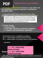 DETERMINACY (Sample Problems) | PDF | Truss | Equations
