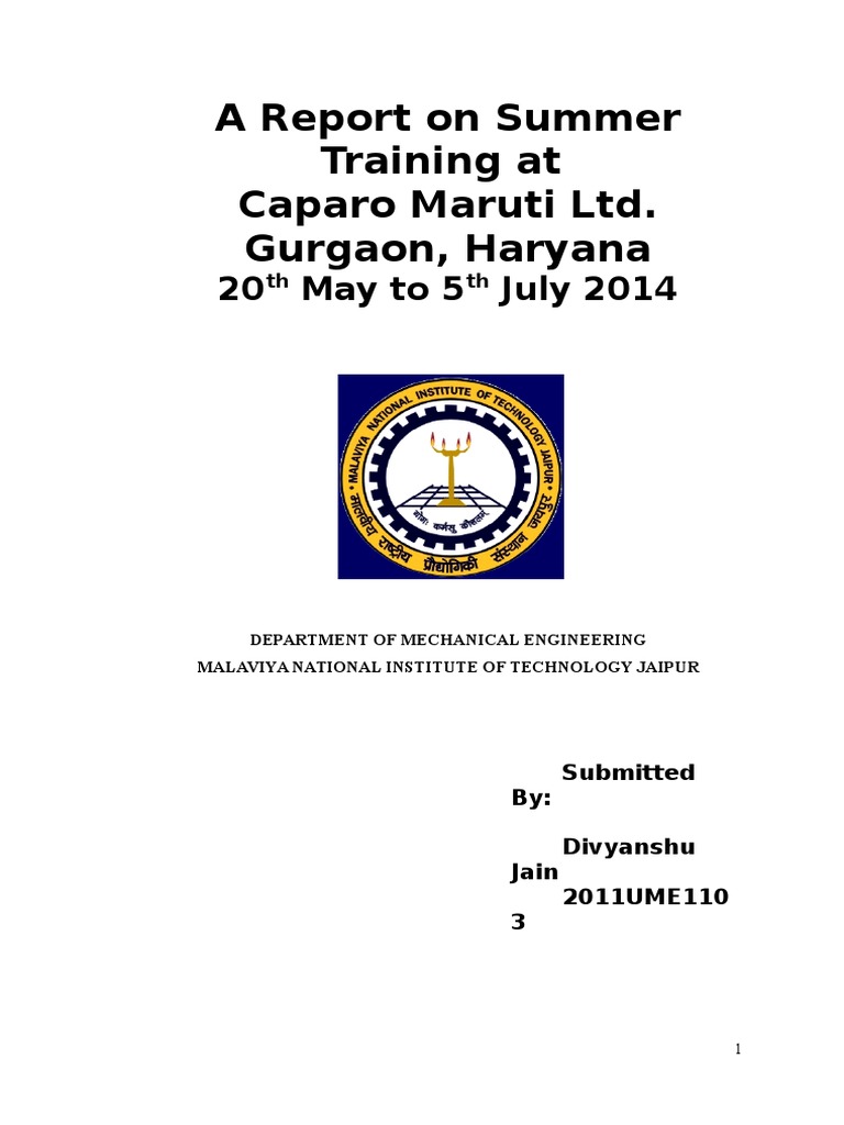 Caparo Maruti | PDF | Engineering | Welding