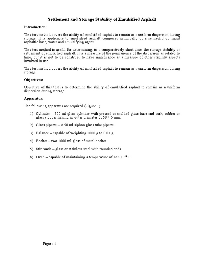36) Settlement & Storage of Emulsion | PDF | Emulsion | Materials