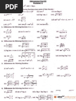 RS Aggarwal Class 12 Solutions Chapter-10 Differentiation | PDF ...