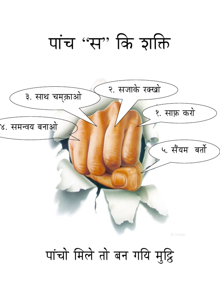 5S Posters in Hindi | PDF
