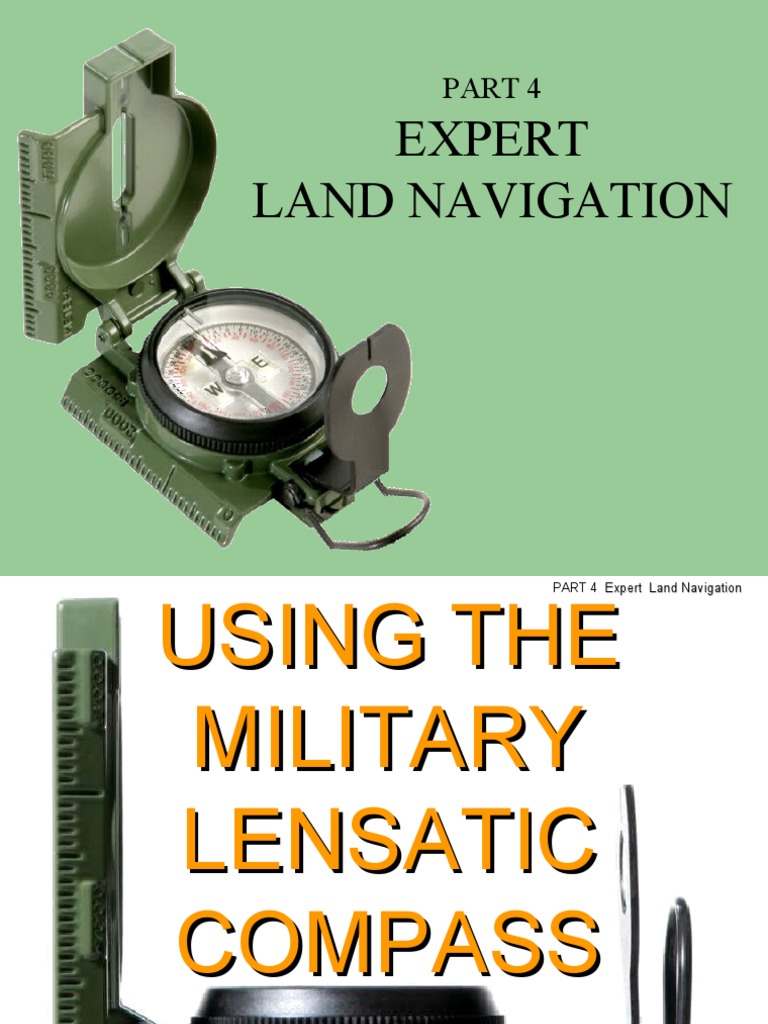 Land Navigation Part 4 | PDF | Compass | Navigation