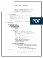 Lesson Plan (Sequencing of Events) | PDF | Lesson Plan | Teachers