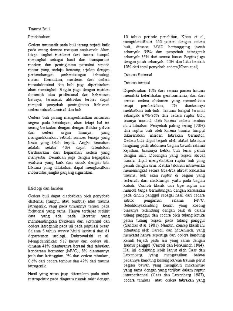 Jurnal Trauma Buli | PDF