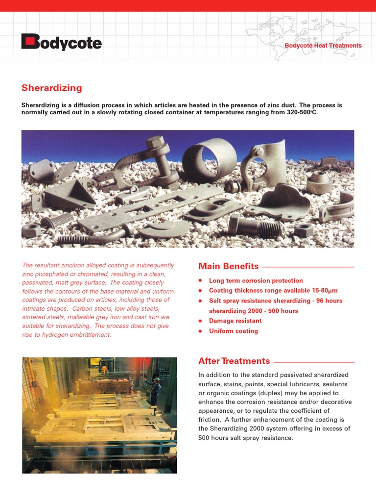 Sherardizing | PDF | Corrosion | Heat Treating