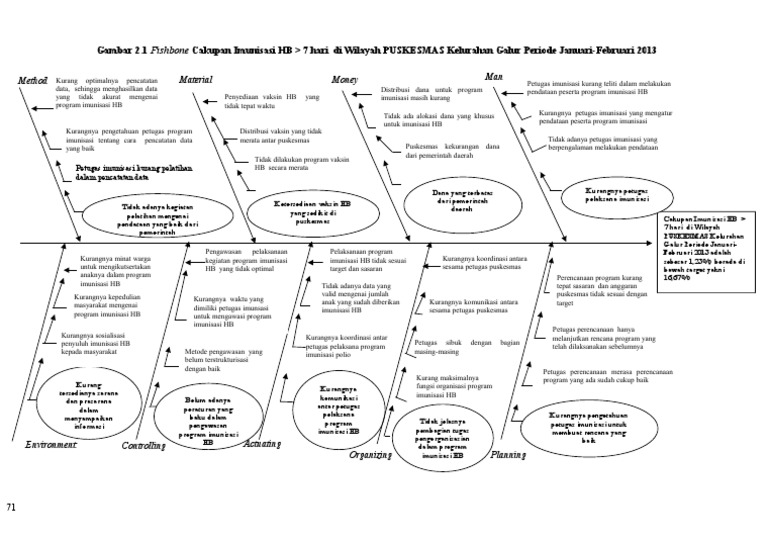 Fishbone Imunisasi HB | PDF
