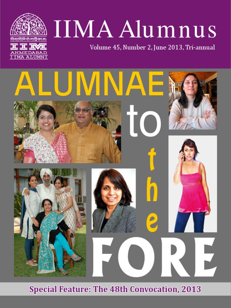 IIMA Alumnus Magazine June 2013 | PDF | Psychology