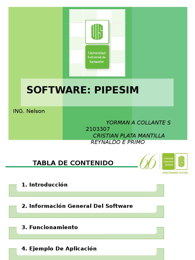 Pipesim Presentacion | PDF