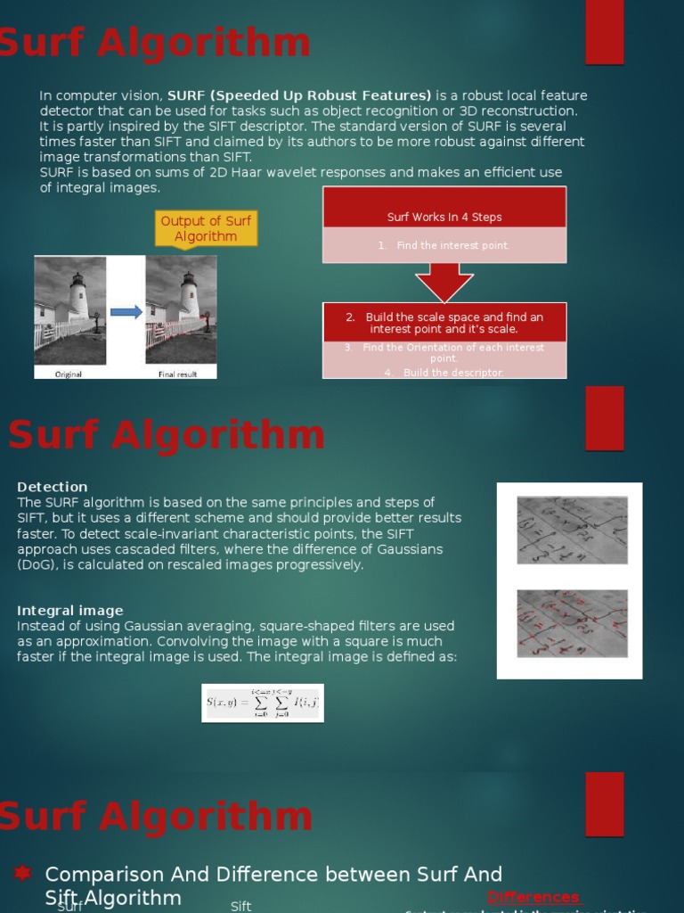 Image Processing Surf | PDF | Computer Graphics | Computer Vision