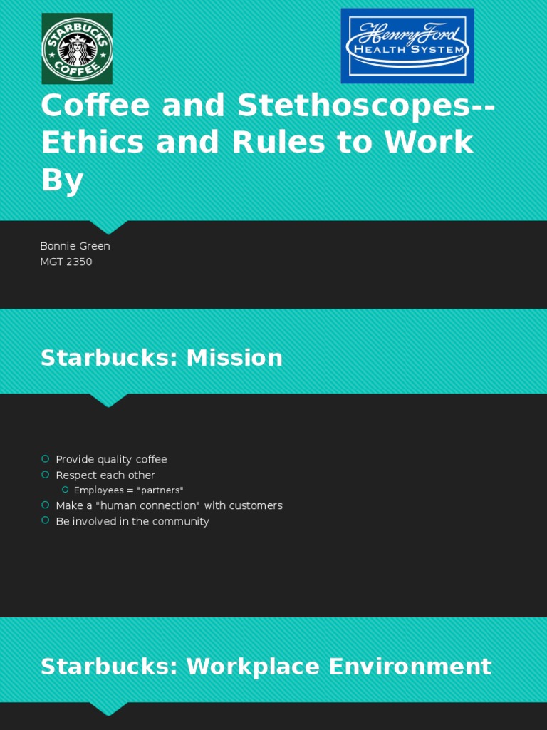 Code of Ethics | PDF | Business Ethics | Starbucks