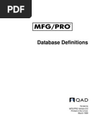 MFG Pro | PDF | Enterprise Resource Planning | Usability