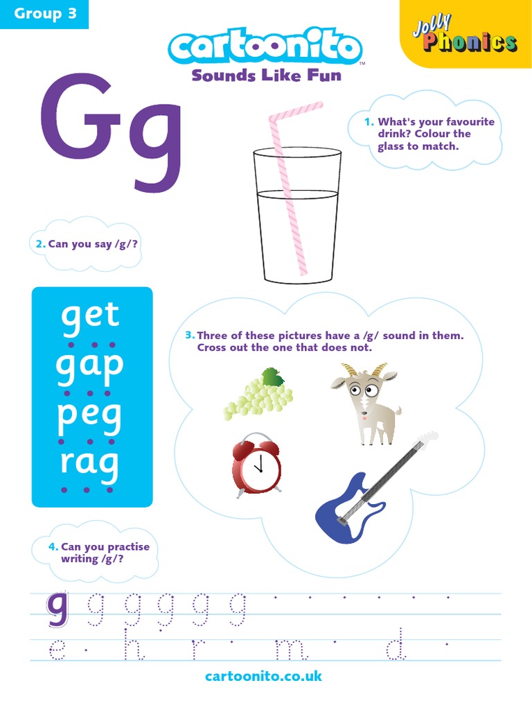 Cartoonito Group 3 PDF | PDF