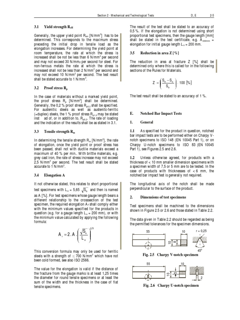 Charpy V-Notch Bki | PDF | Yield (Engineering) | Ultimate Tensile Strength