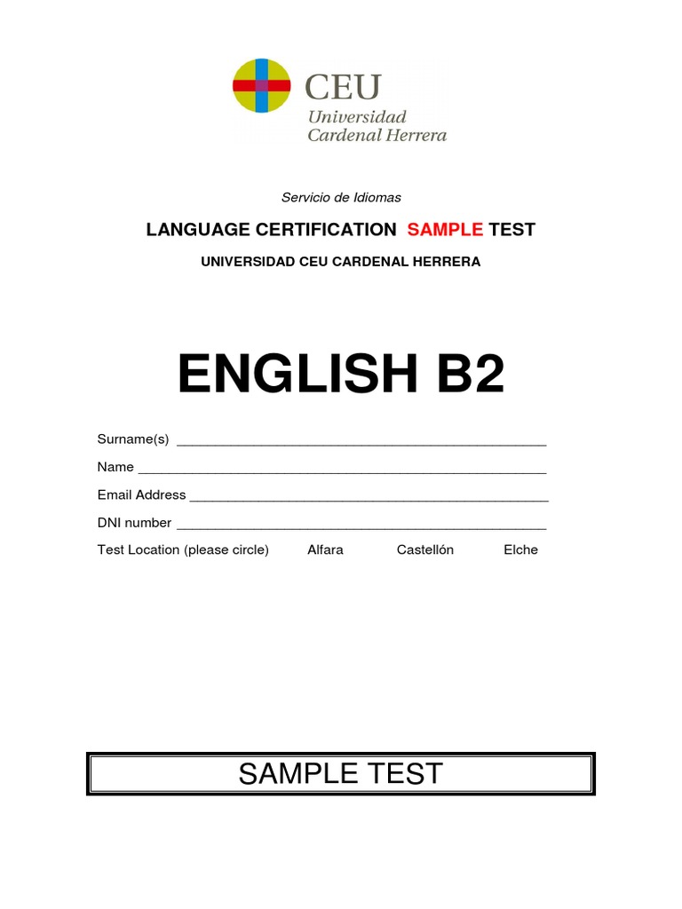 b2 Acles Sample Exam | PDF | Mountain Biking | Fashion