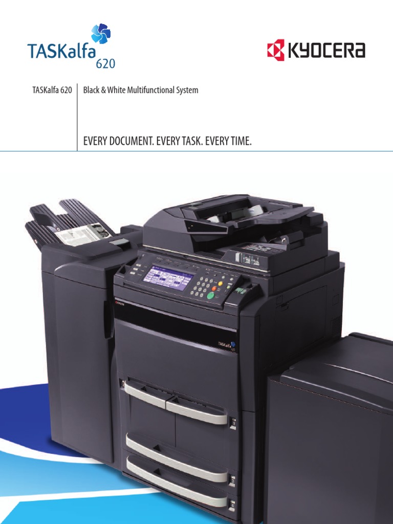 TASKalfa 620 2-Page Spec Sheet PDF | PDF | Image Scanner | Paper