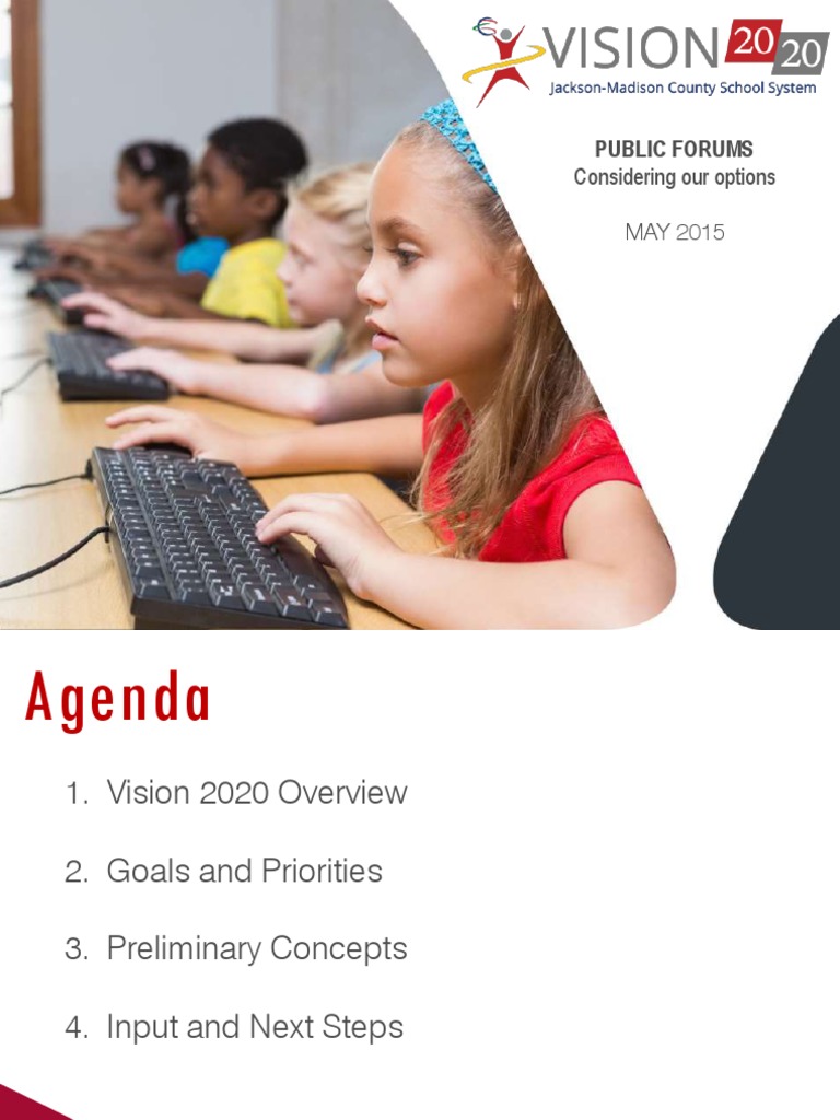 JMCSS Vision 2020 Overview | PDF | Sustainability | Cognition