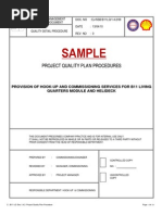 Construction Project Quality Plan (PQP) | PDF | Quality Assurance ...