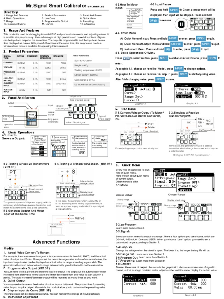 Mr1.9e en PDF | PDF | Parameter (Computer Programming) | Power Supply