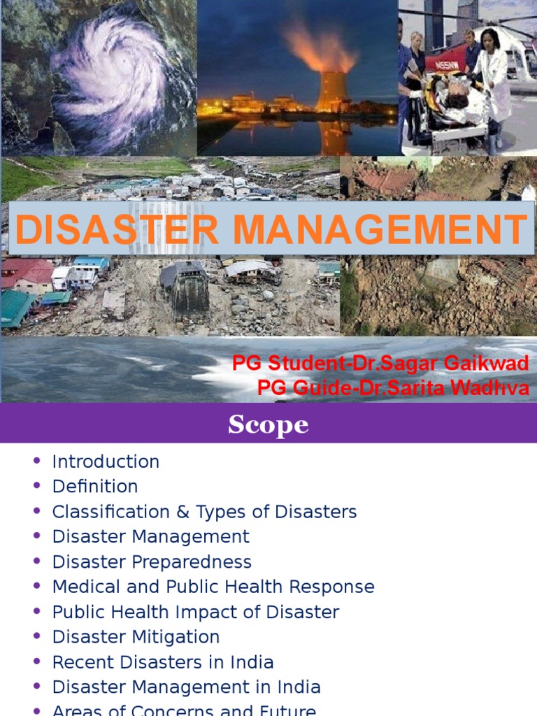 Disaster Management | PDF | Emergency Management | Threat (Computer)